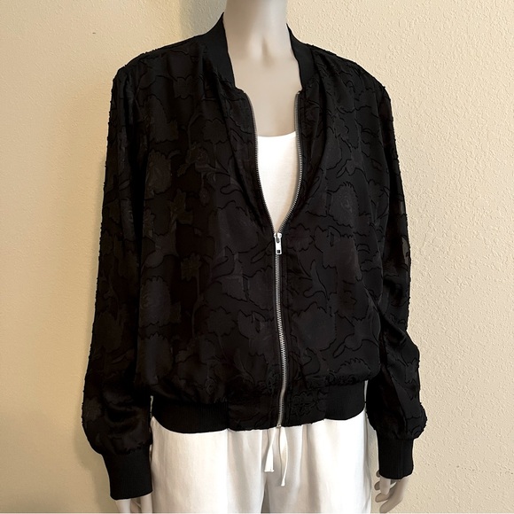 Chelsea & Theodore | Jackets & Coats | Chelsea Theodore Bomber Jacket ...